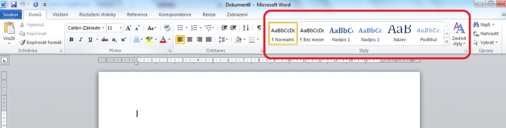 Microsoft Word: Automaticky generovaný obsah dokumentu | Michal Zobec ...