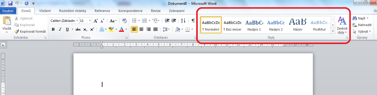 Microsoft Word: Automaticky generovaný obsah dokumentu | Michal Zobec ...