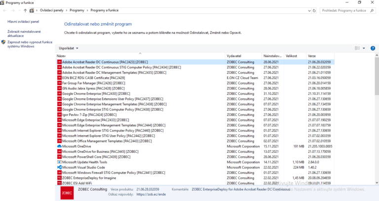 Windows 10: Jak vyvolat dialog Programy a funkce (Programs and Features ...